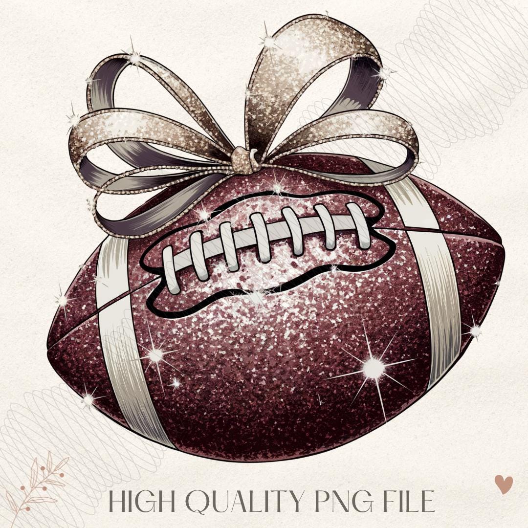 Football Png Glitter Football Disco Football Game Day Football Mama ...