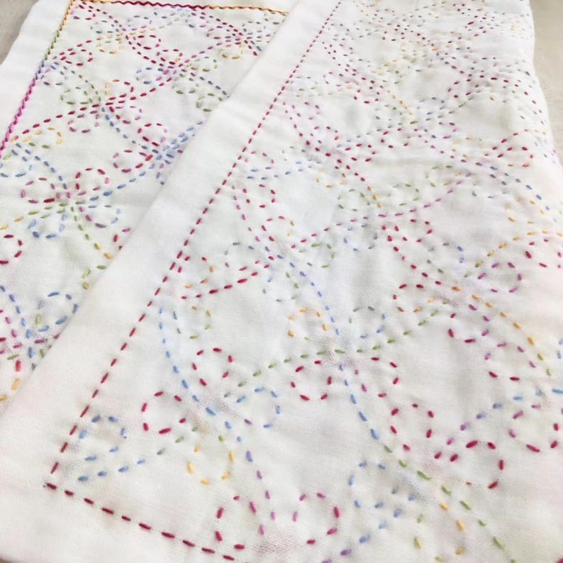 Sashiko Cloth/kit Japanese Sashiko - Etsy