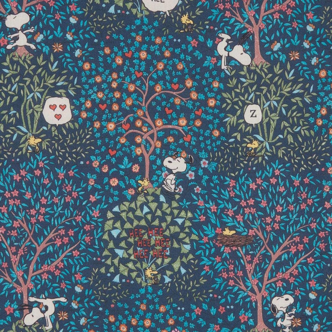 Liberty Japan Tana Lawn Peanuts™snoopy 2025 woodstock Day - Etsy