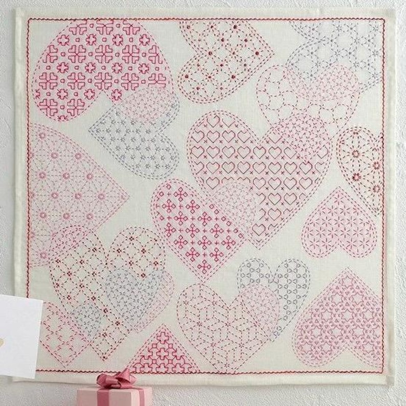 Sashiko Kit Japanese Sashiko - Etsy