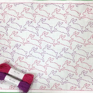 Sashiko Cloth/kit Japanese Sashiko - Etsy