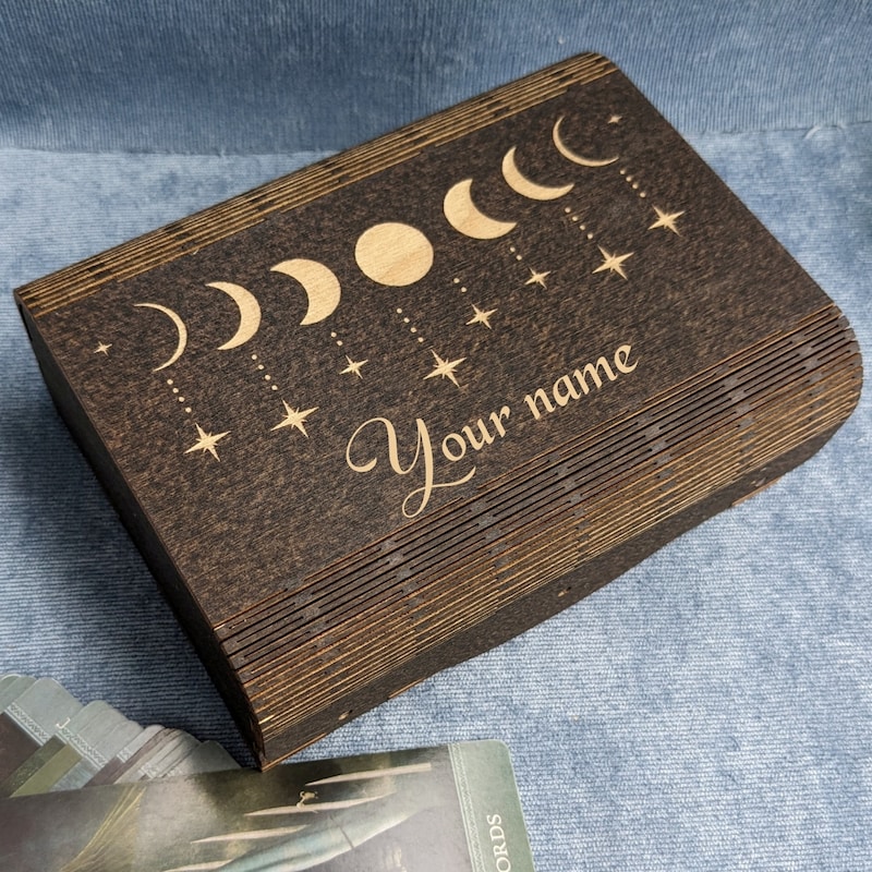 Tarot Deck Box - Etsy