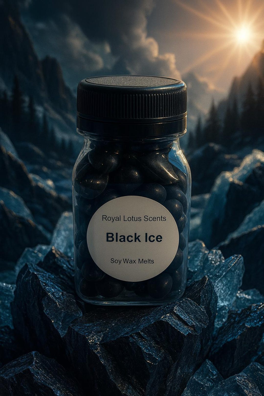 Black Ice Wax Melt Dots - Etsy