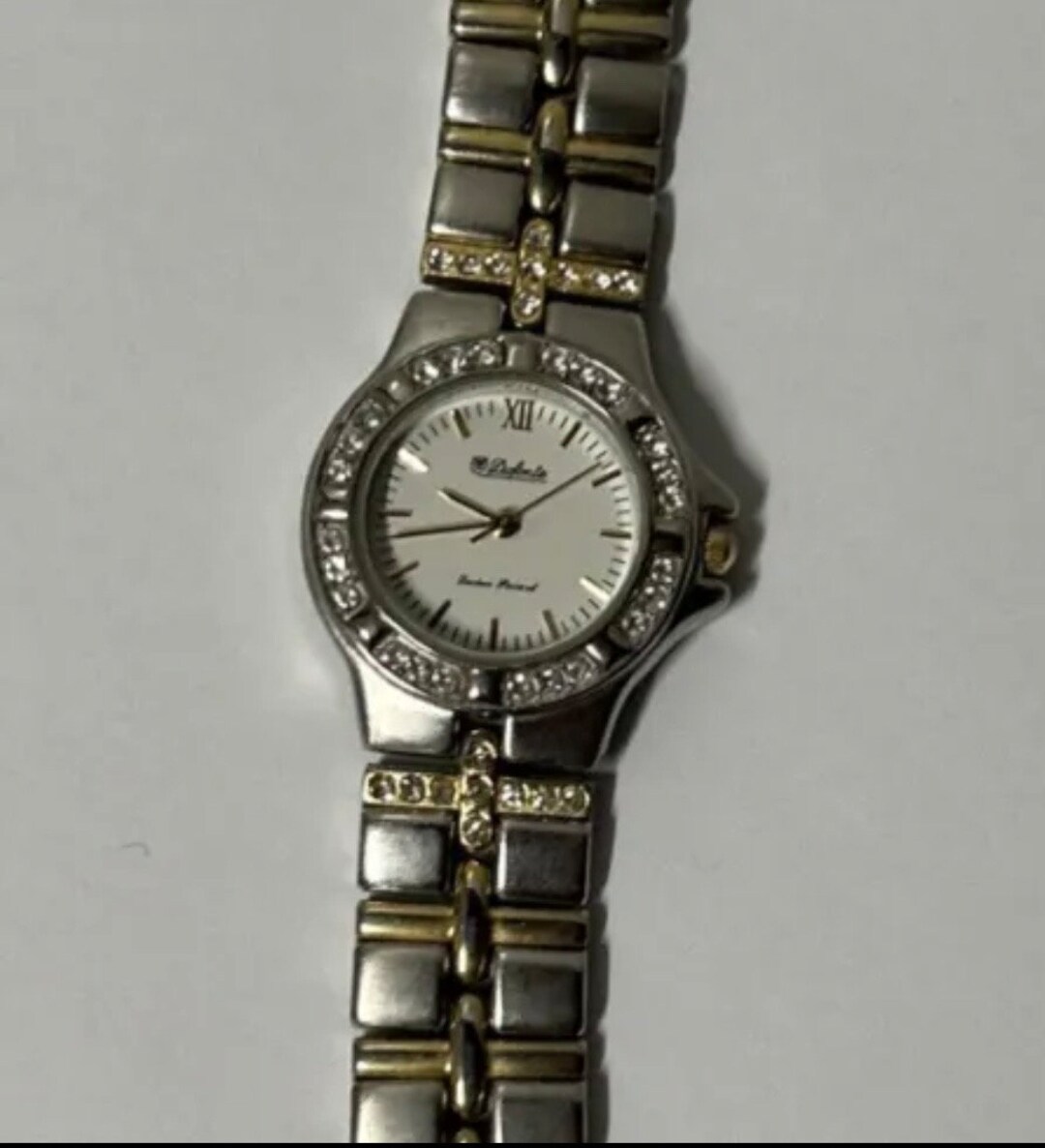 Dufonte by Lucien Piccard Vintage Ladies Two Tone Watch - Etsy