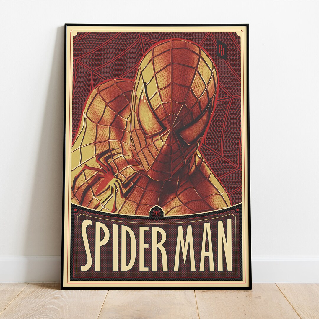 Spider-man Art Print - Etsy