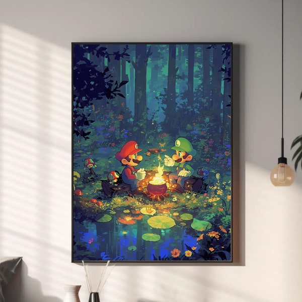Super Mario Print - Etsy