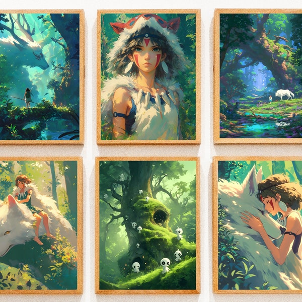 Princess Mononoke - Etsy
