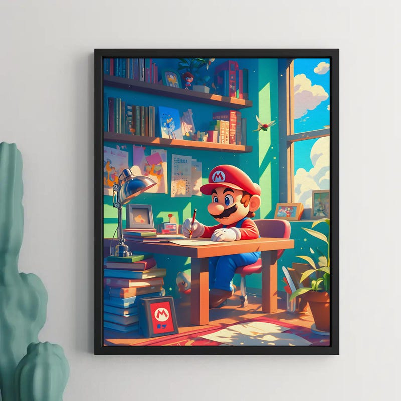 Super Mario Bulletin Board - Etsy