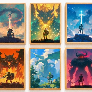 Link From Zelda Tears of the Kingdom, BOTW, Legend of Zelda, Dragon ...