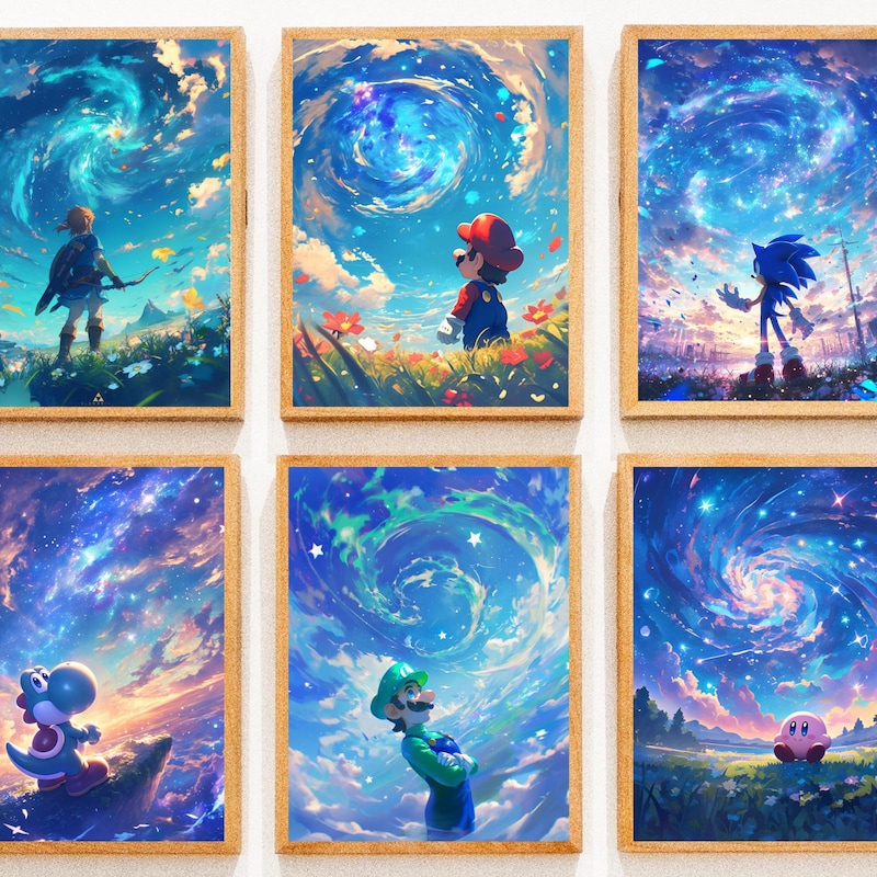Video Game Posters - Etsy