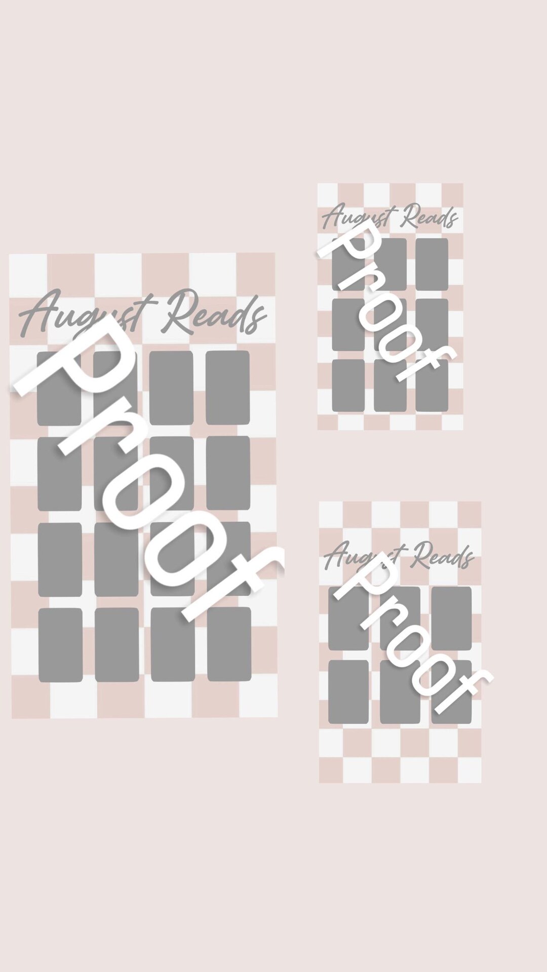 August Reading Templates Tracker Bookstagram Book Tok Always Reading ...