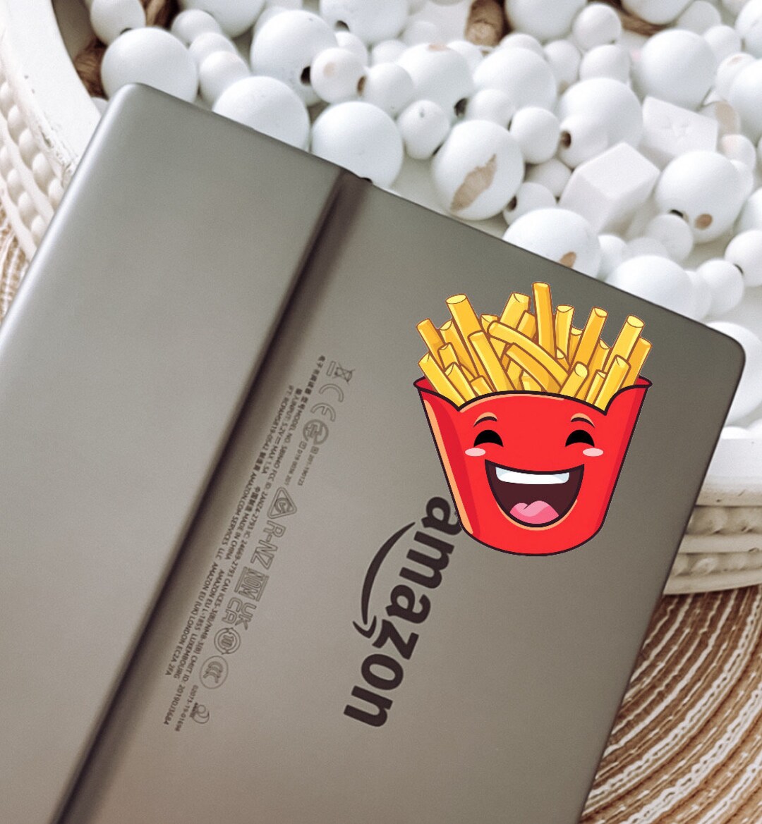 Device Sticker French Fries Decal Lunch Snacks Fast Food Foodie Eat Car ...