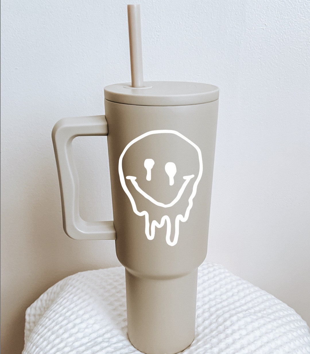 Device Decal Droopy Smiley Face Sticker Kindle Phone iPad Car Wall Art ...