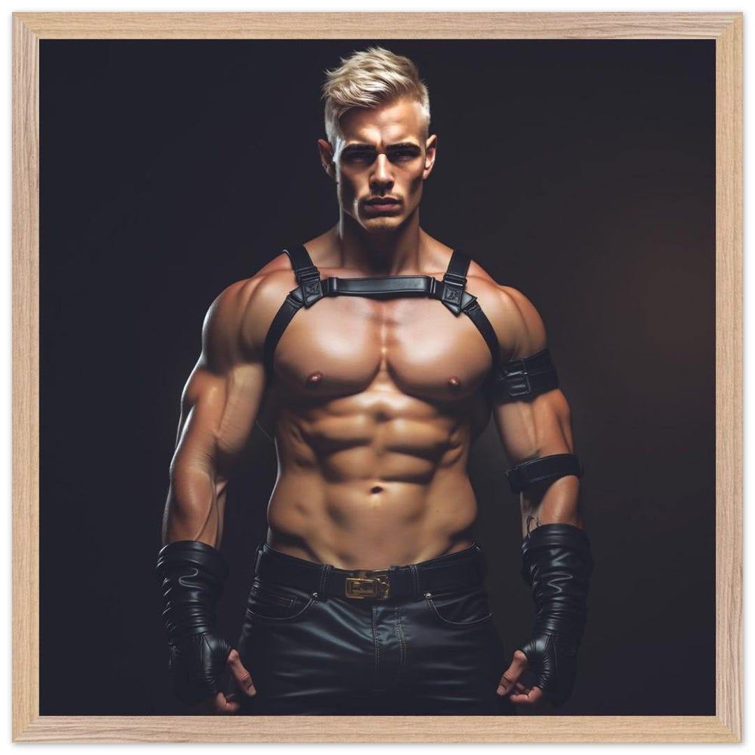 Shadow Creature II Gay Wall Art Print, Gay Model Jensen Agard Gay Gift ...