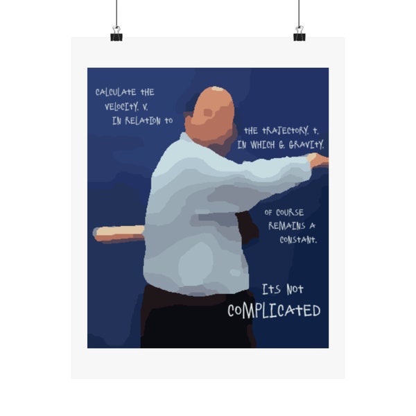 Costanza Poster - Etsy