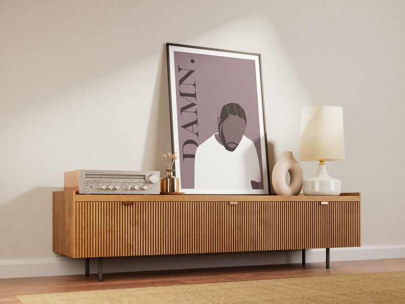 Kendrick Lamar damn. Posterstylish Wall Art for Hip-hop Fans and ...
