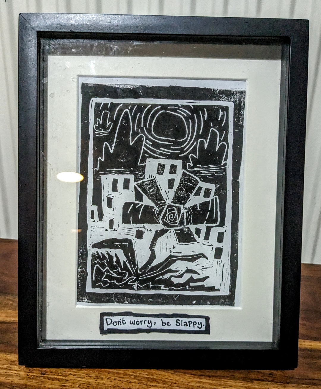 Green Day 1,039 Smoothed Out Slappy Hours Framed Lino Print Art - Etsy