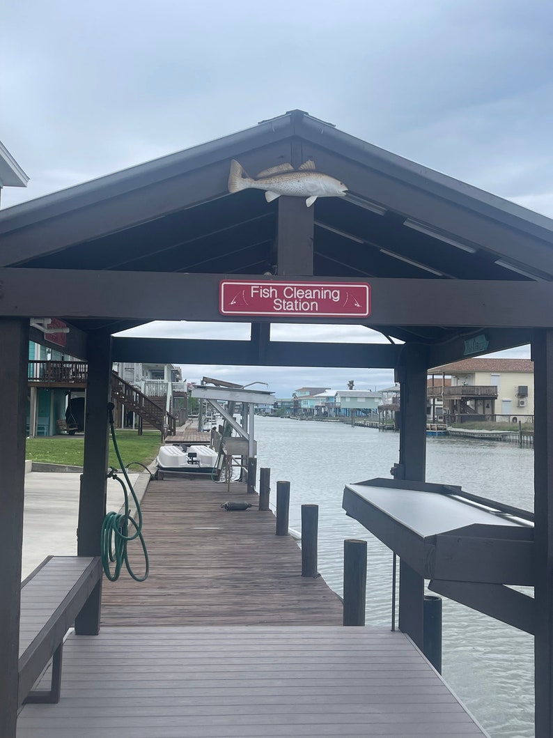 Outdoor Fish Cleaning Sign - Etsy