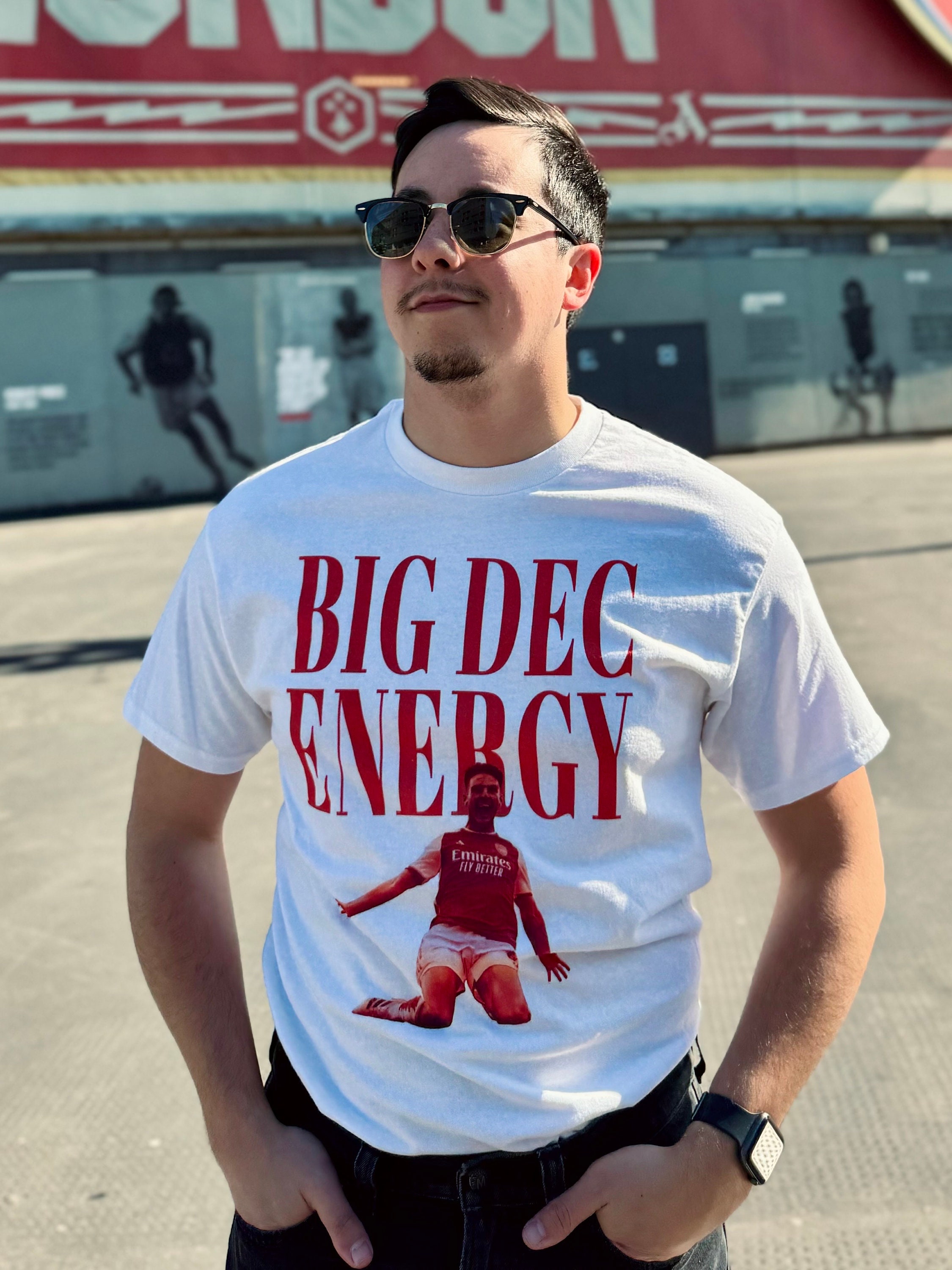 Declan Rice Big Dec Energy Arsenal FC Tee - Etsy