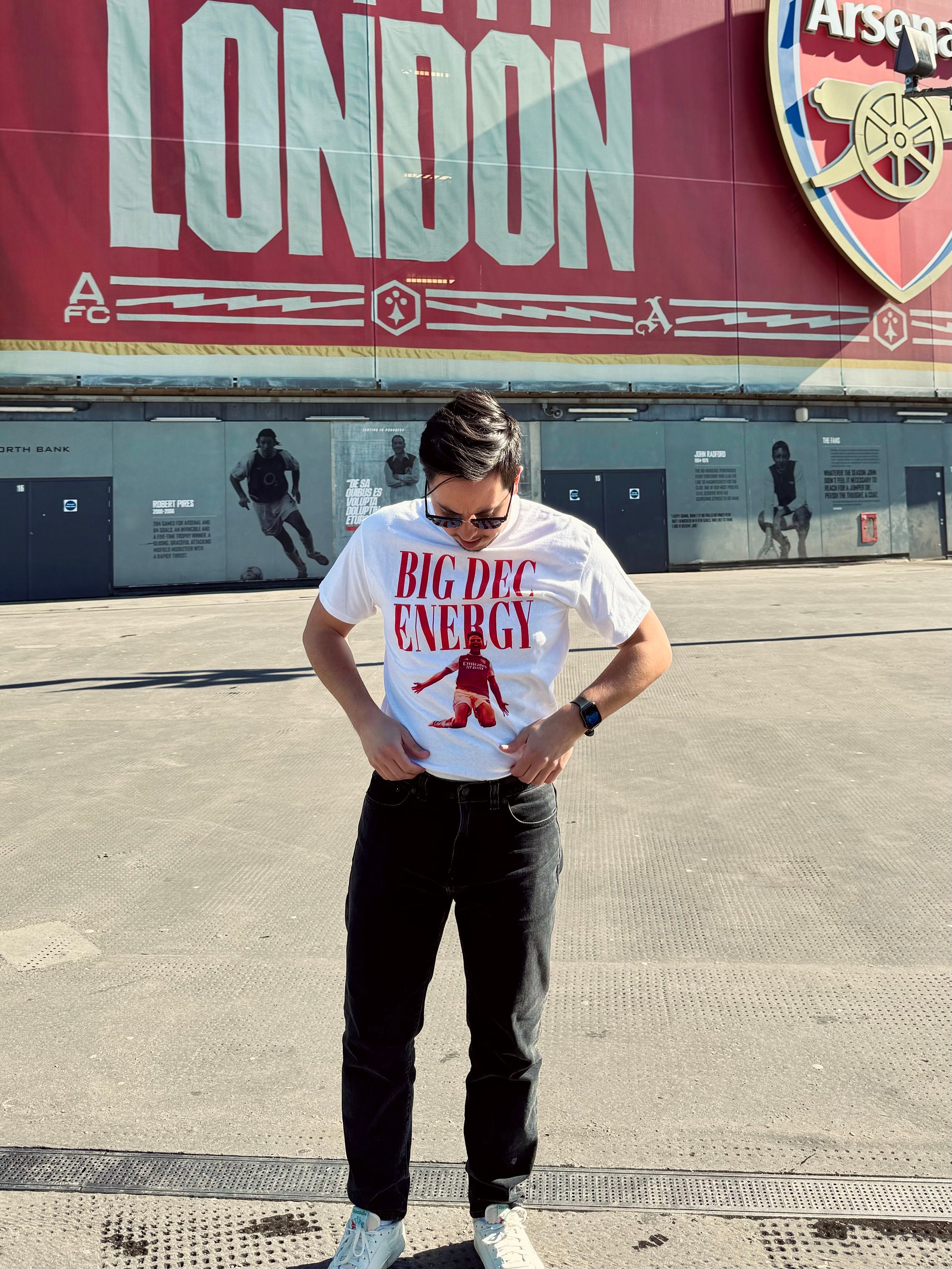 Declan Rice Big Dec Energy Arsenal FC Tee - Etsy