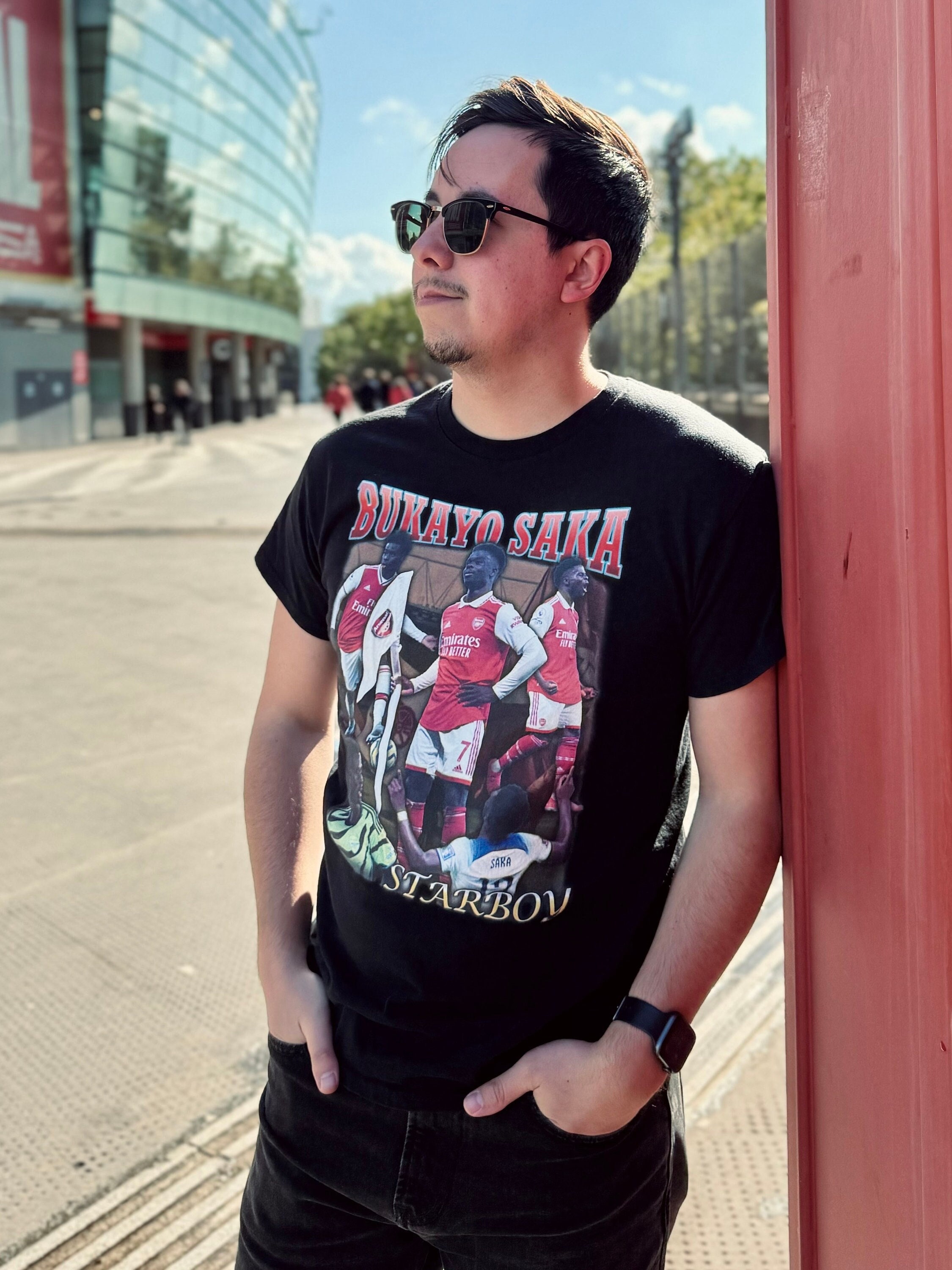Bukayo Saka | Starboy Retro Design | Arsenal FC Tee - Etsy