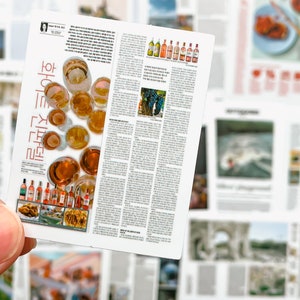 10 Retro Revival Vintage Magazines Sticker Set - Etsy