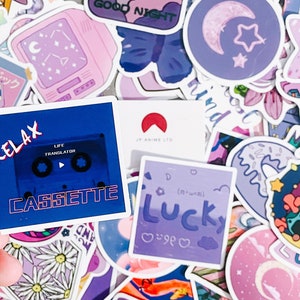 10 Purple Sticker - Etsy
