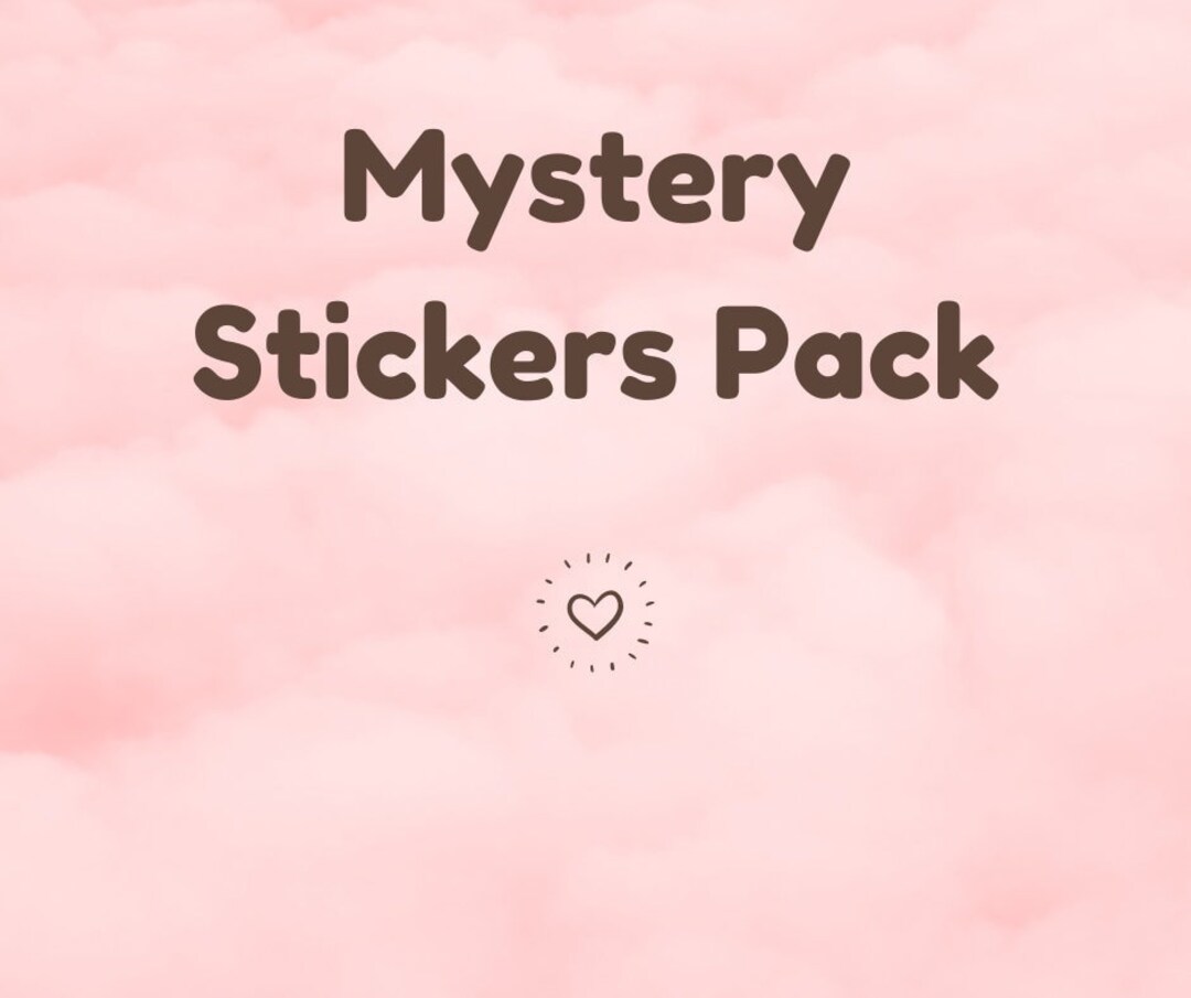 10-100 Mystery Random Sticker Pack Lucky Dip Stickers Pack! Waterproof ...