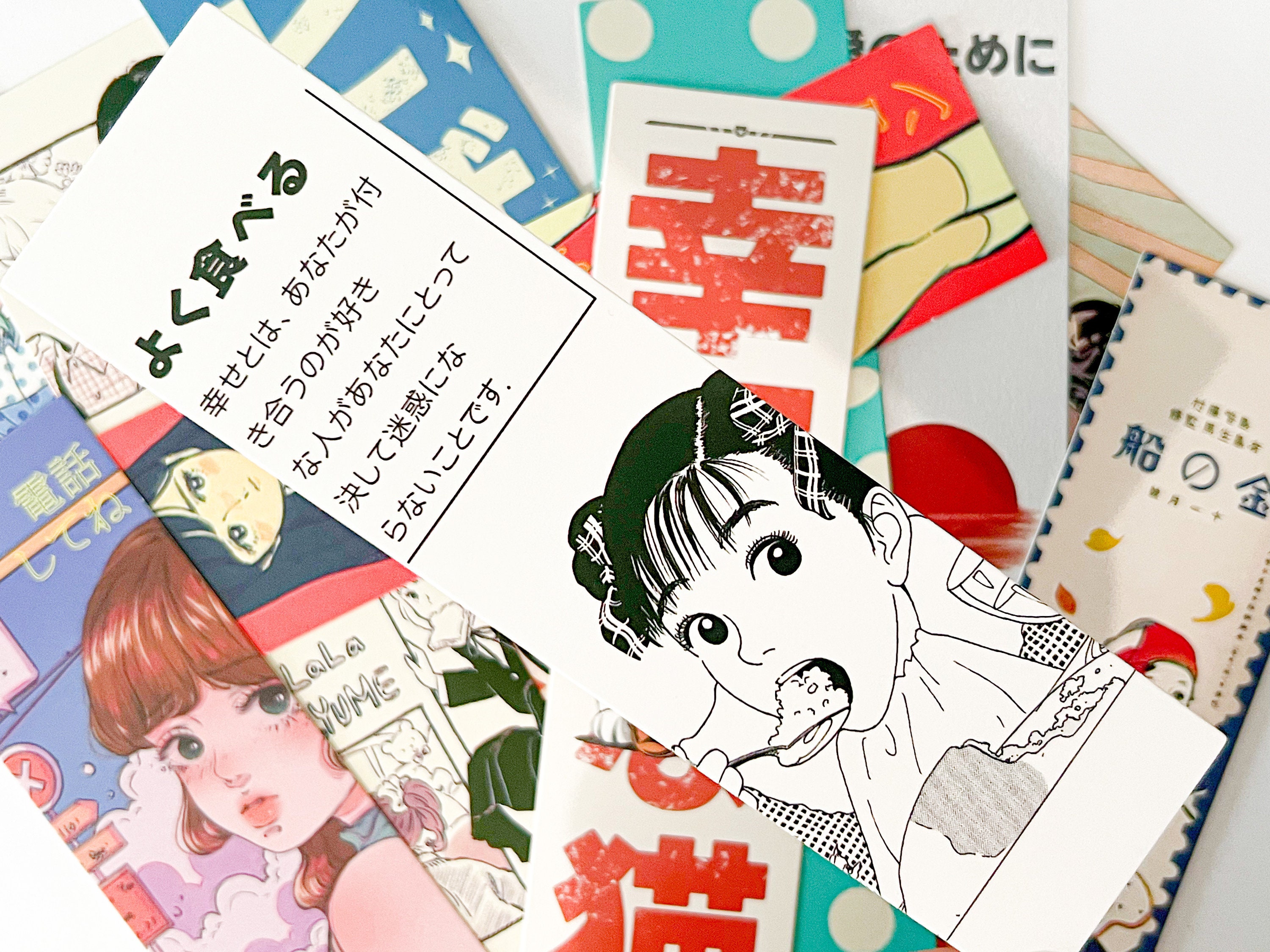 10 Japanese Showa Era Style Bookmarks - Etsy