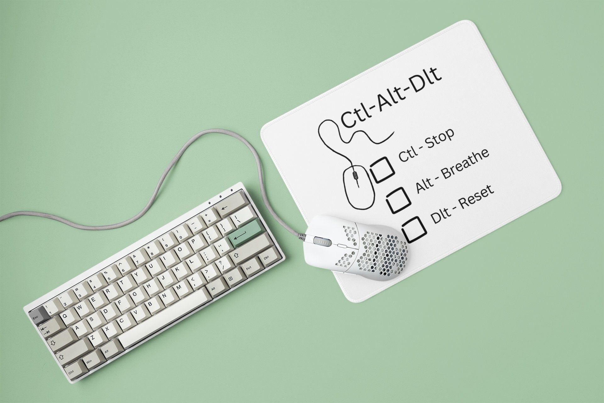 Stress Relief Funny Mouse Pad Office Gift Adulting Funny Mouse Pad Gift for Office Gift for ...