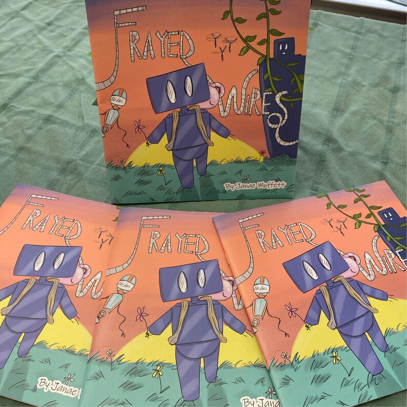 Frayed Wires Comic/art Book - Etsy