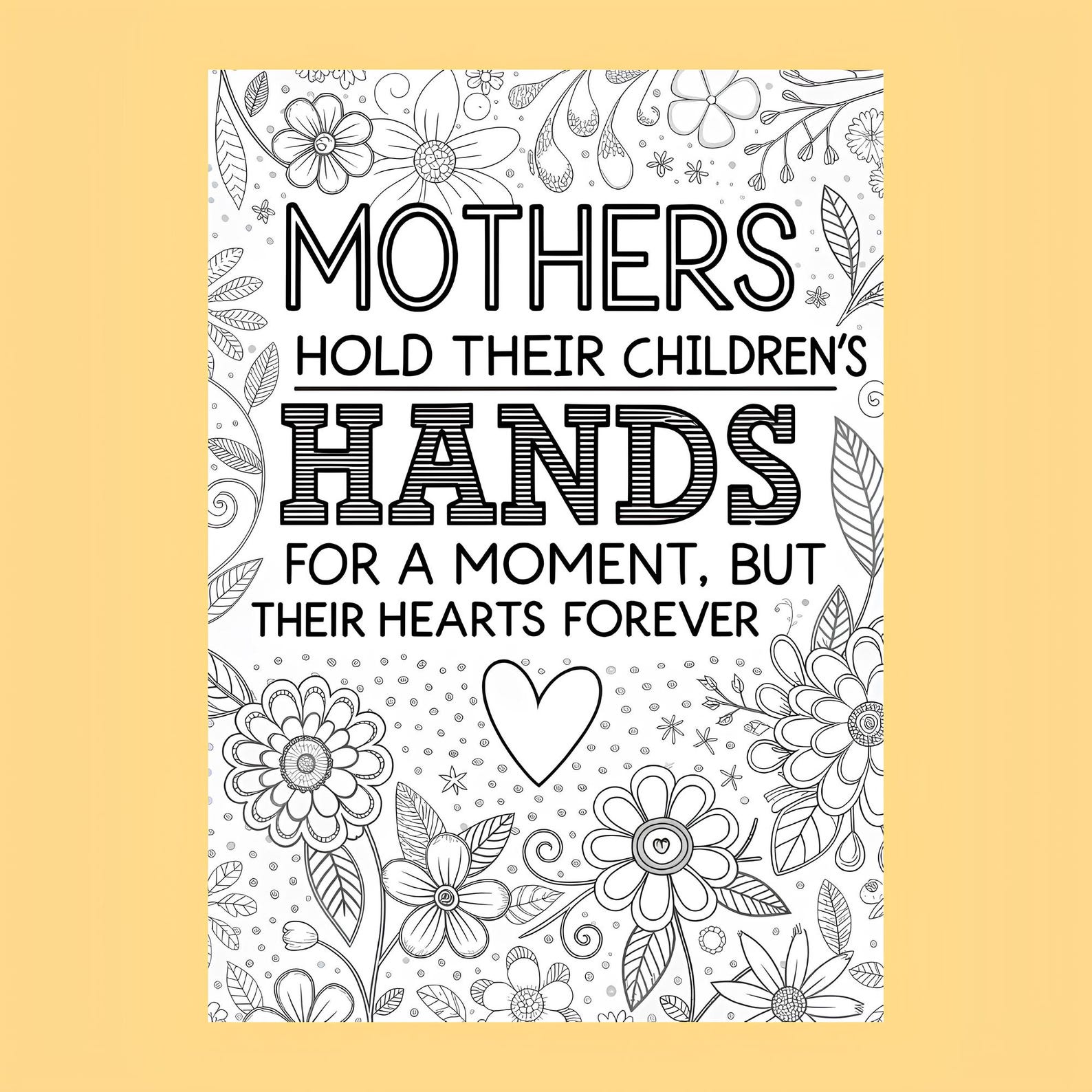 50 Mother Quotes Coloring Pages | Mother’s Day Quotes | Mom Quotes ...