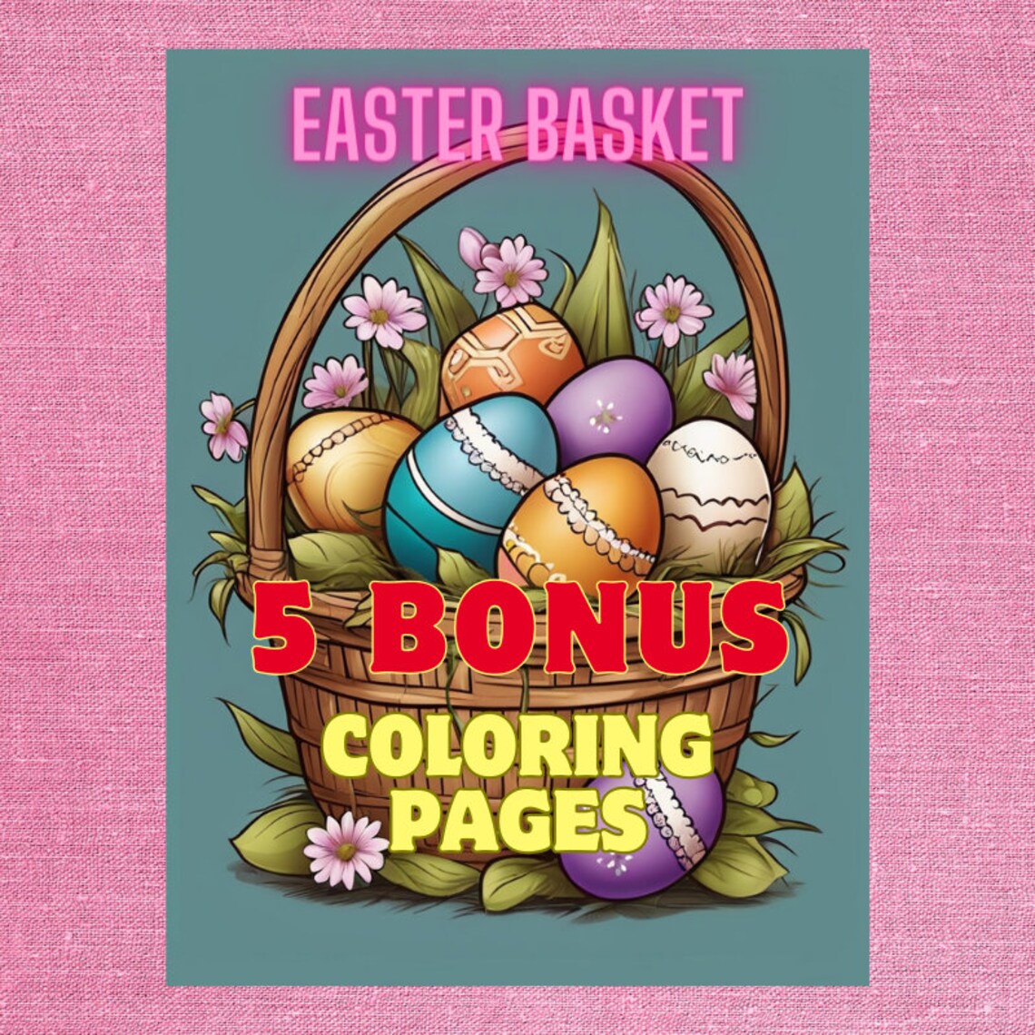 50 Easter Bunny Coloring Pages for Kids, Easter Coloring Pages, Bunny ...