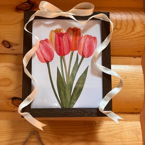 White Bow Picture Frame - Etsy
