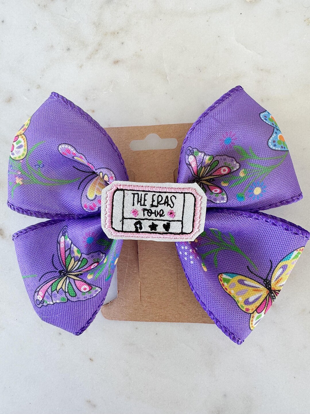 Eras Tay Swift Swiftie Clip Bow Baby Headband Ponytail Holder - Etsy