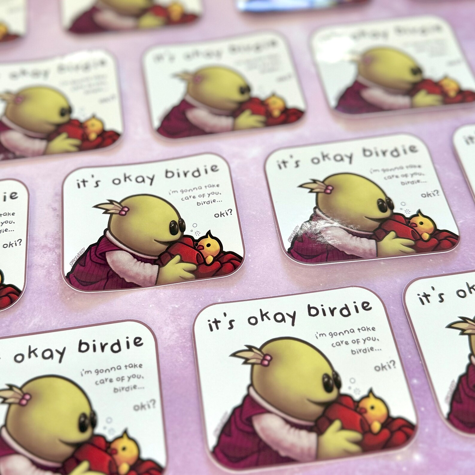 Nanalan - It's Okay Birdie Meme Sticker - Etsy