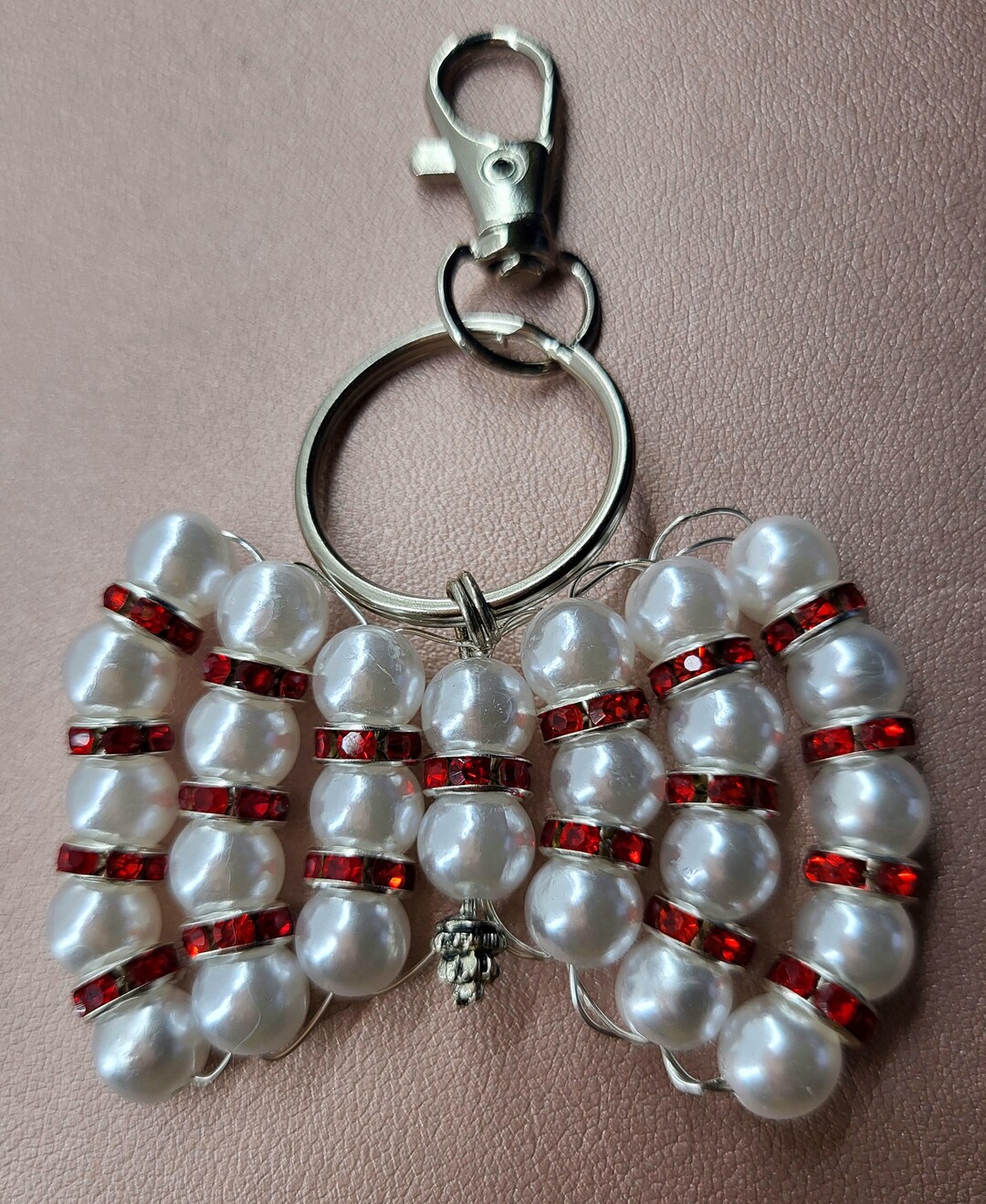 Pearl Bow Keychains Keychains - Etsy