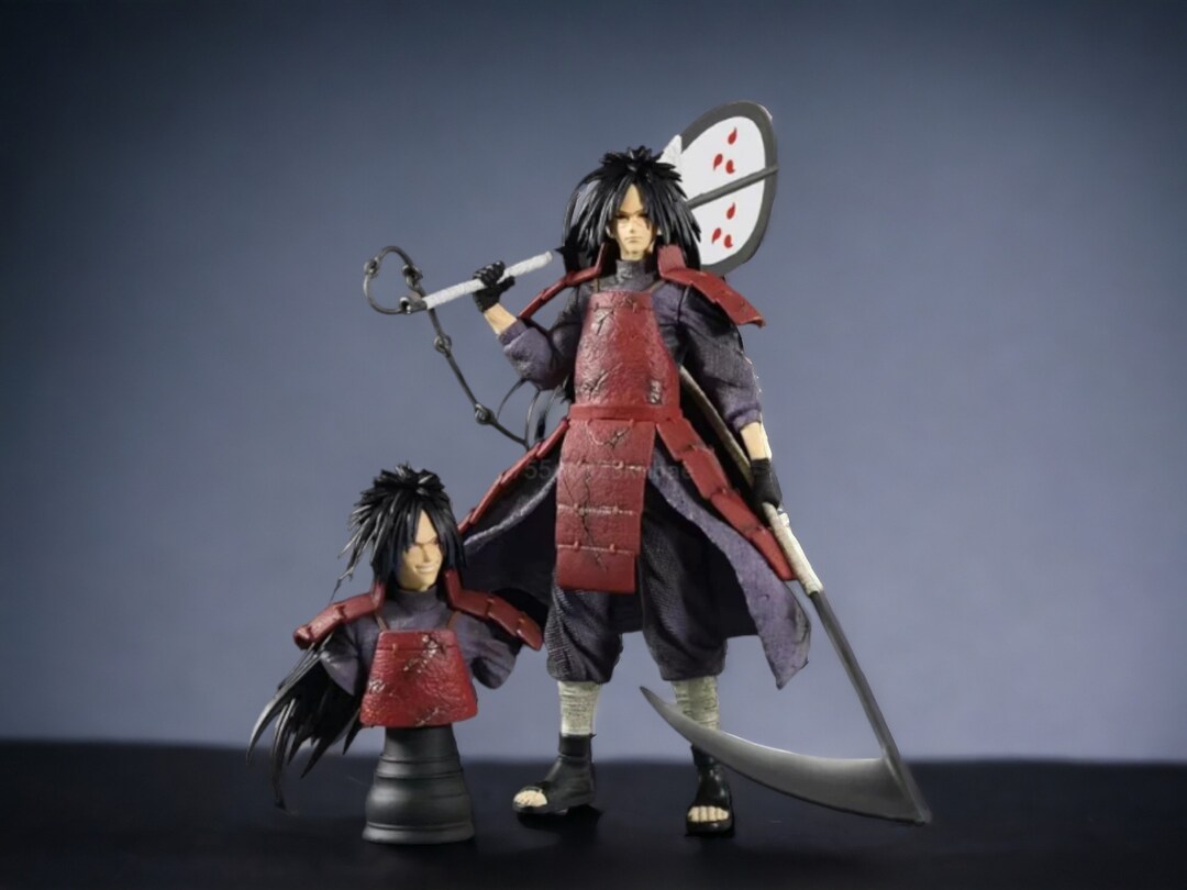 Naruto Anime Figure Uchiha Madara Figure - Etsy