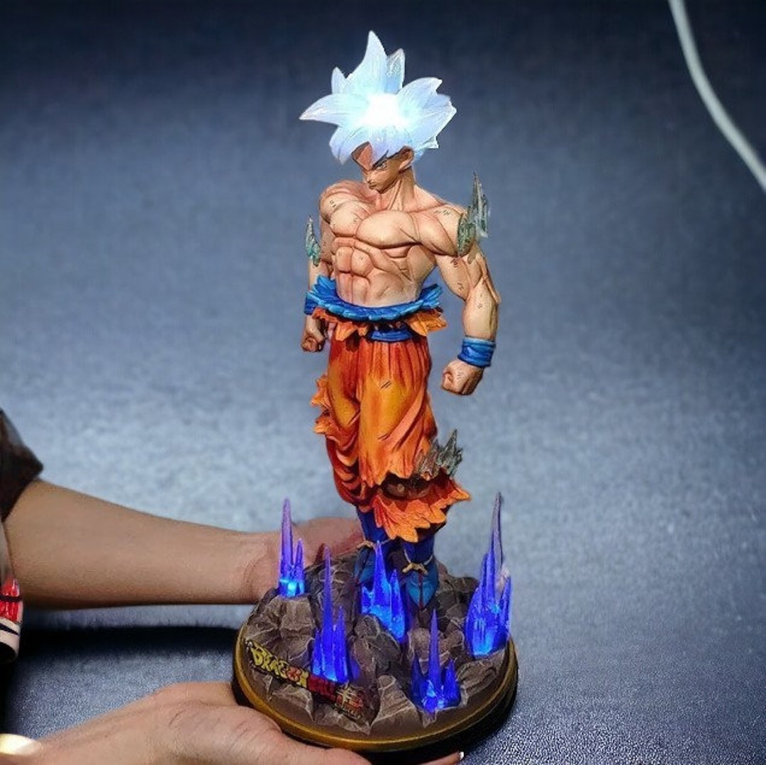 Ultra Instinct Goku Figure - Etsy