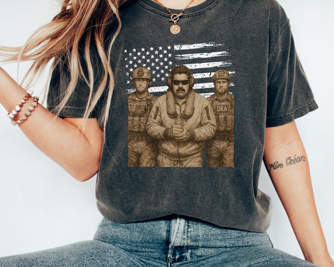 Venezuela Libre Protest Shirt, Maduro Captured Live Graphic Tee ...