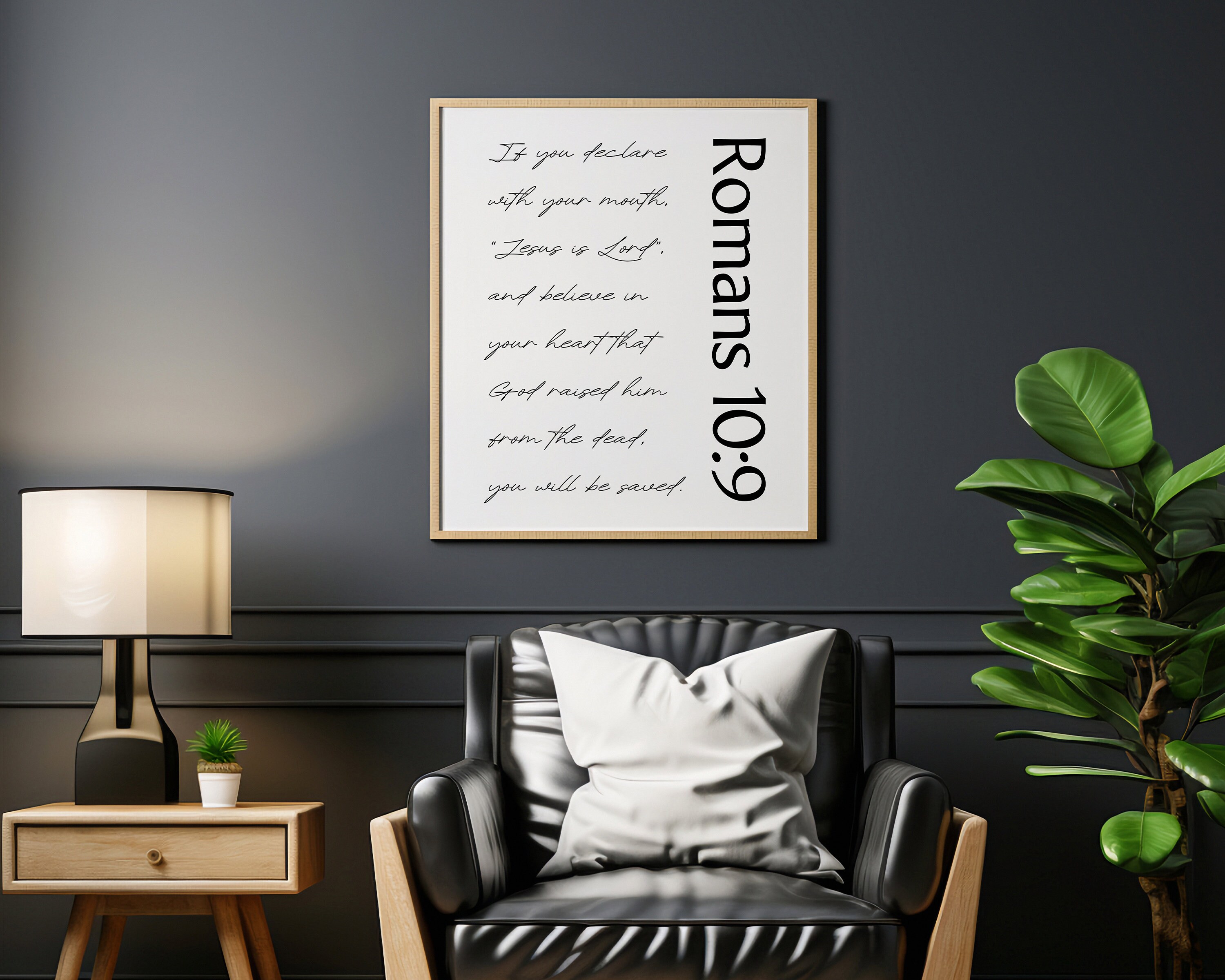 Romans Bible Verses Set of 5 Romans Road Printable Wall Art Digital ...