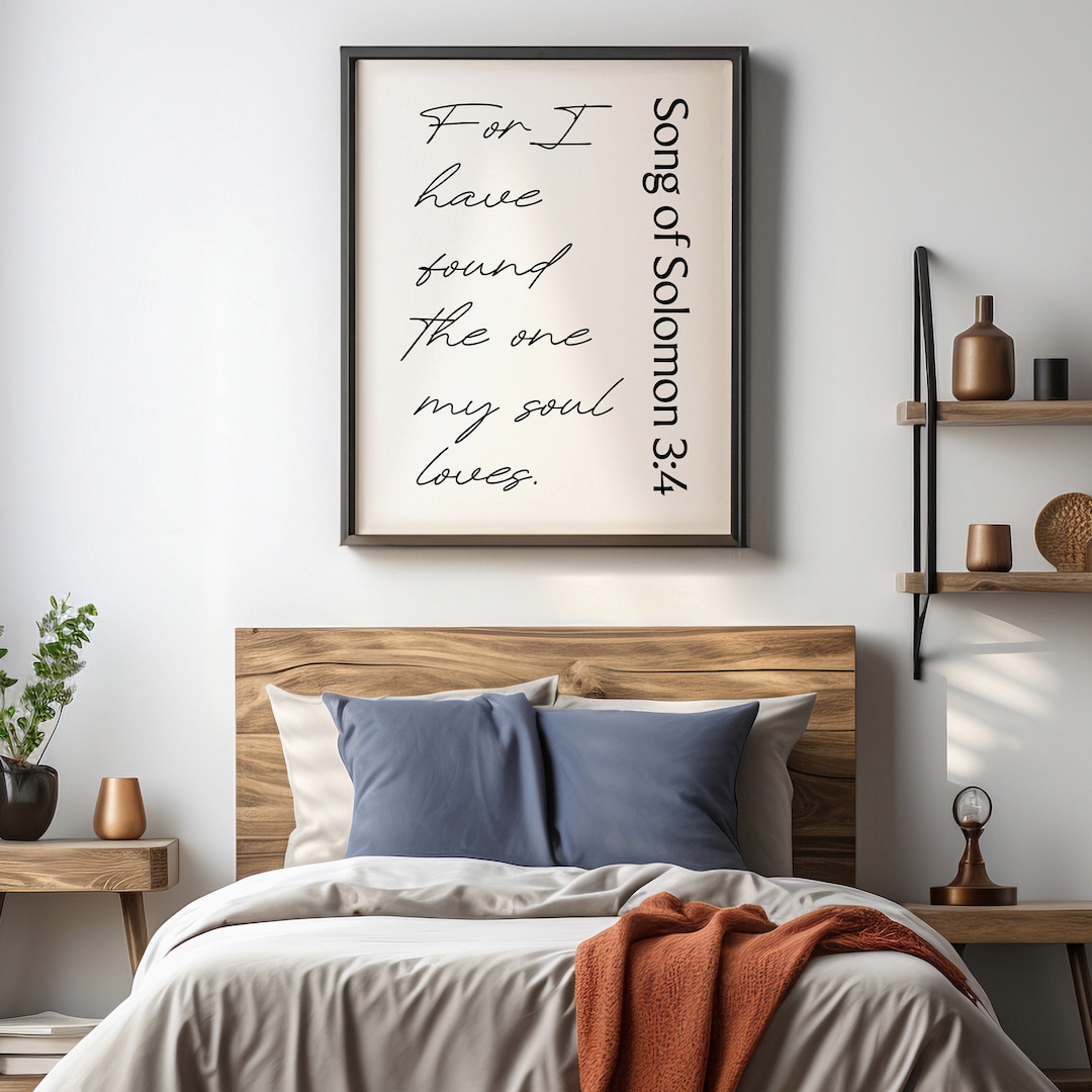 Song of Solomon 3:4 | Bible Verse | Printable Wall Art | Digital ...