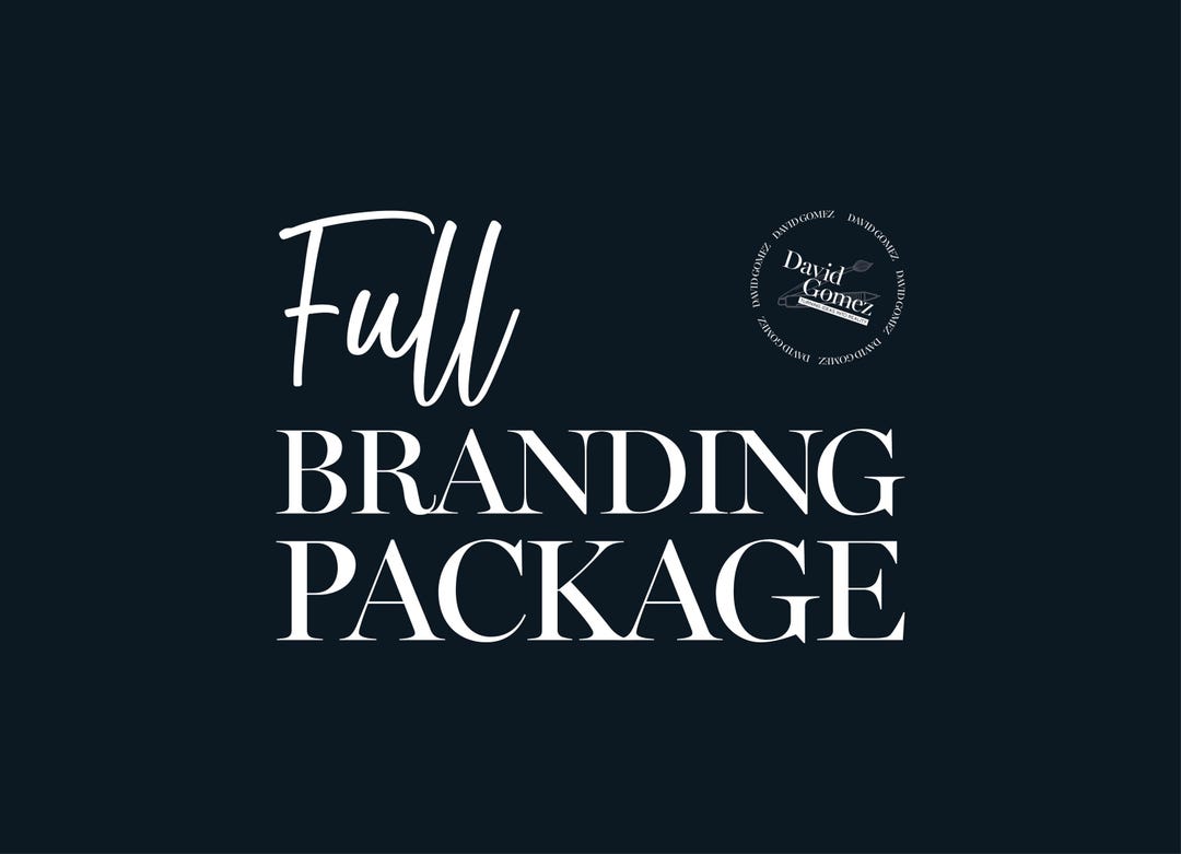 Custom Logo Design & Branding Package: Business Visual Identity - Etsy