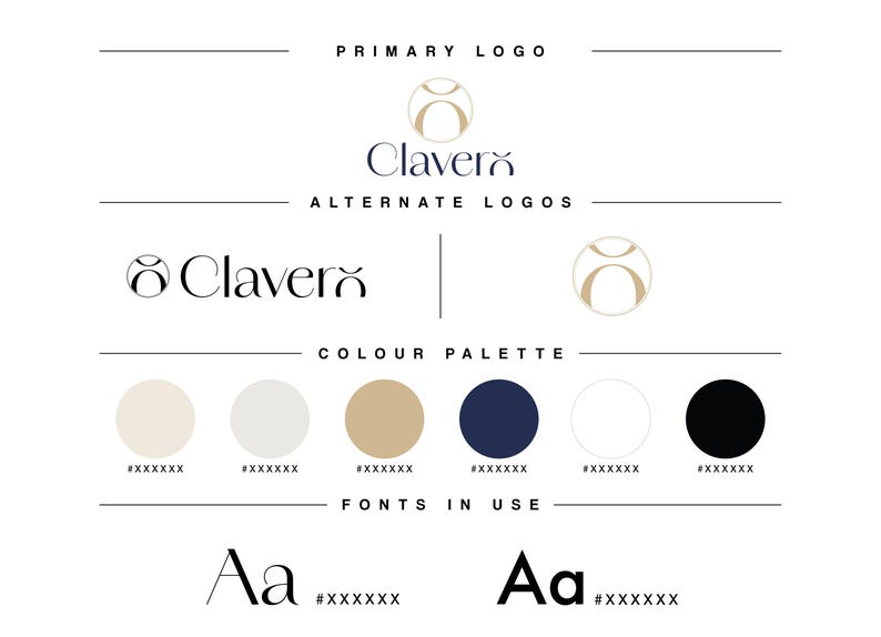 Custom Logo & Brand Design Package: Business Branding Solutions - Etsy