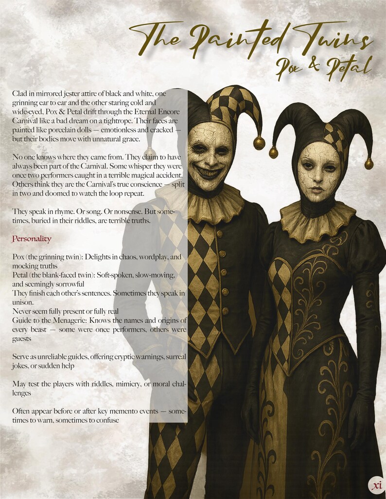 The Carnival of Ash and Silk | Dnd 5E Adventure Module PDF | Dark ...