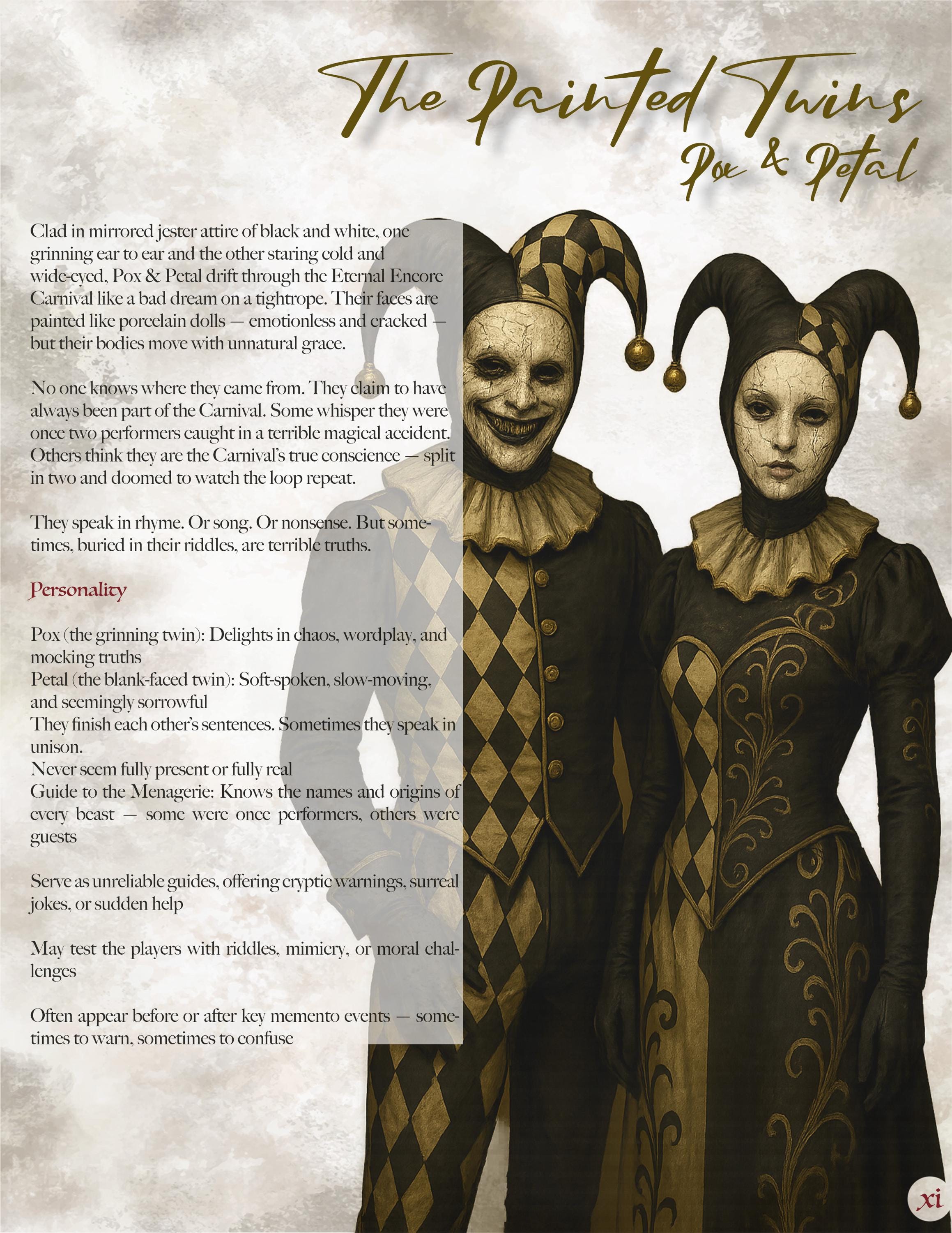 Carnival of Ash and Silk: Dark Fantasy Dnd 5E Adventure (PDF Module) - Etsy