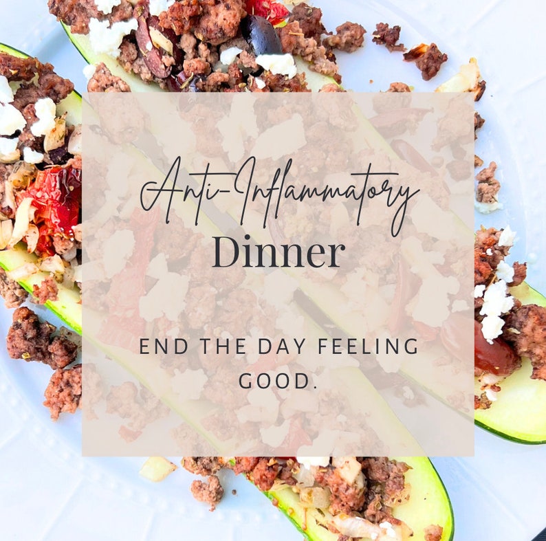 Anti-inflammatory Meal Plan Bundle - Etsy