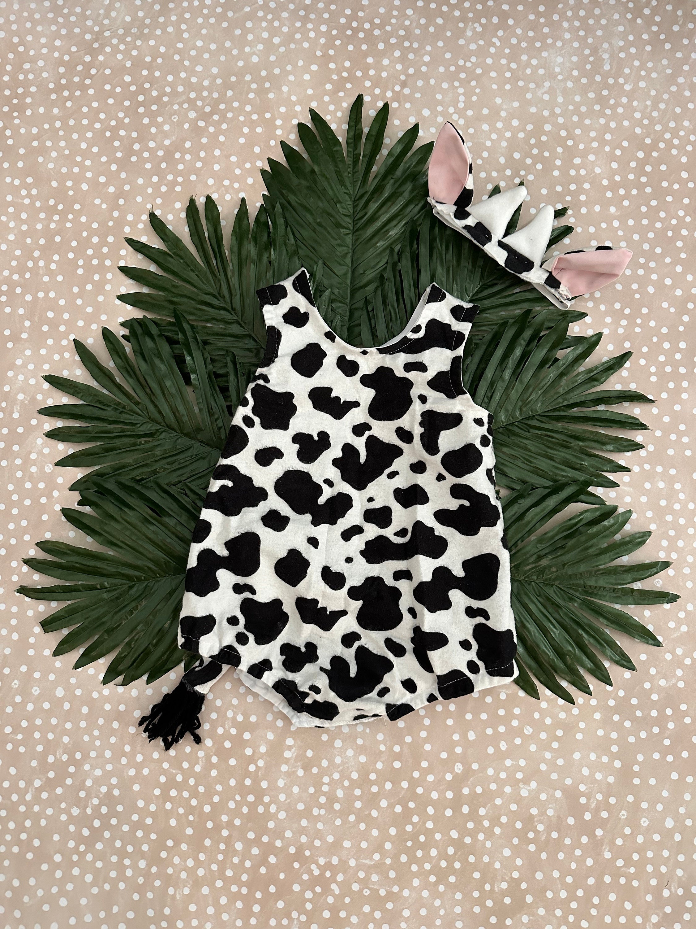 Kids Cow Costume for Dress up Animal Toddler Outfit Child Costume for ...
