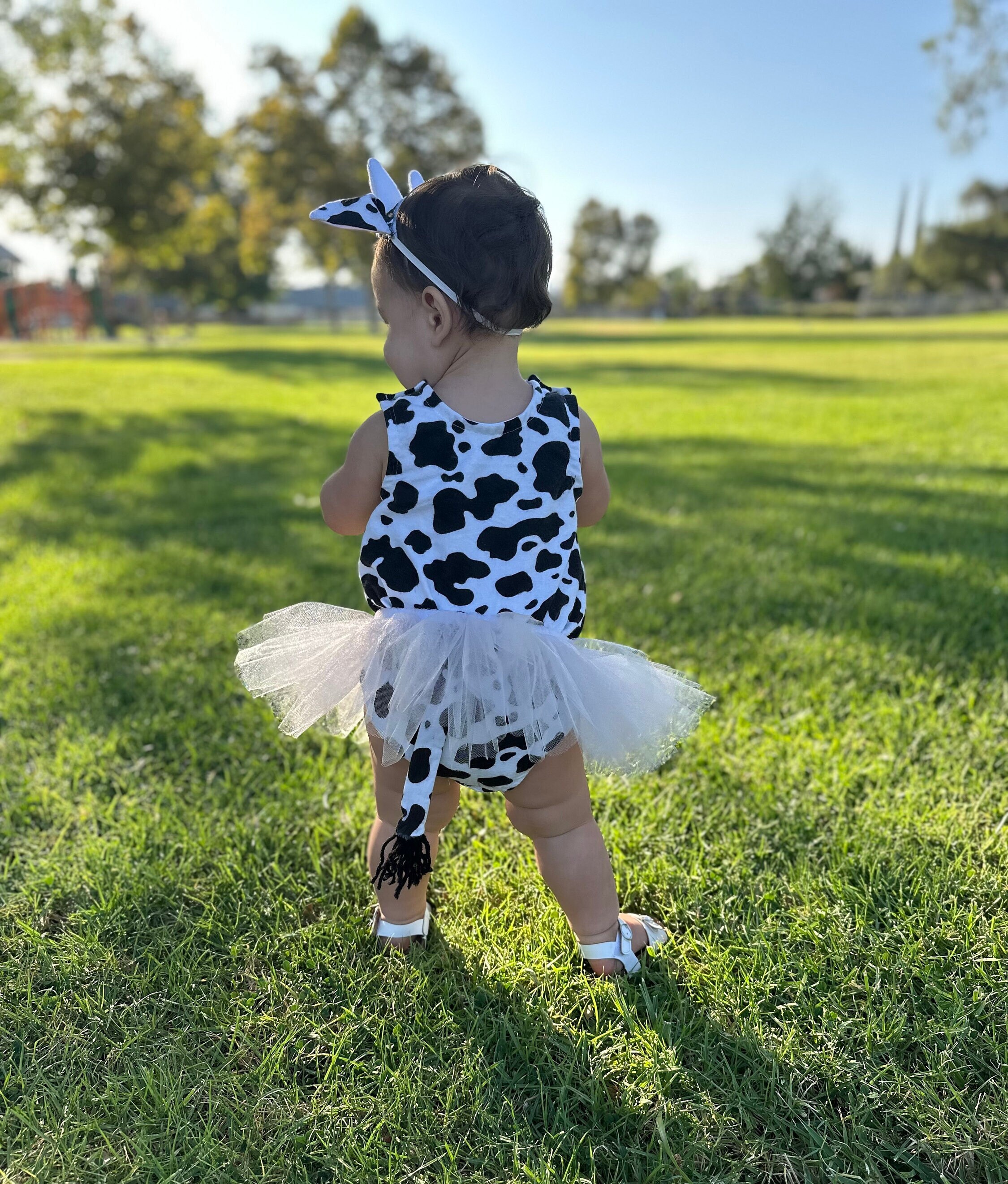 Kids Cow Costume for Dress up Animal Toddler Outfit Child Costume for ...