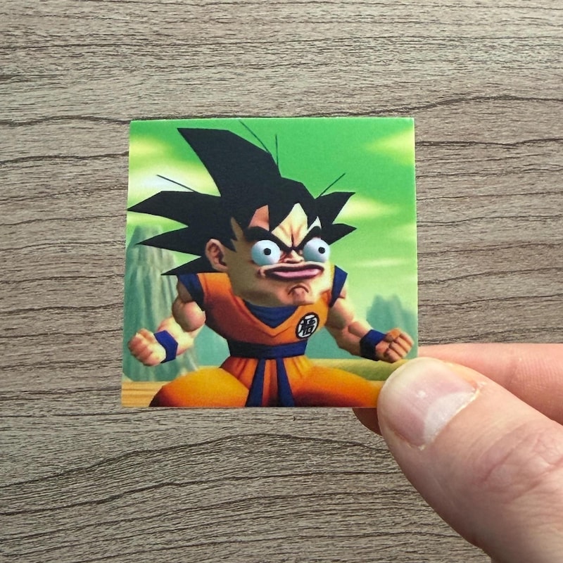Calcomanía goku - Etsy México